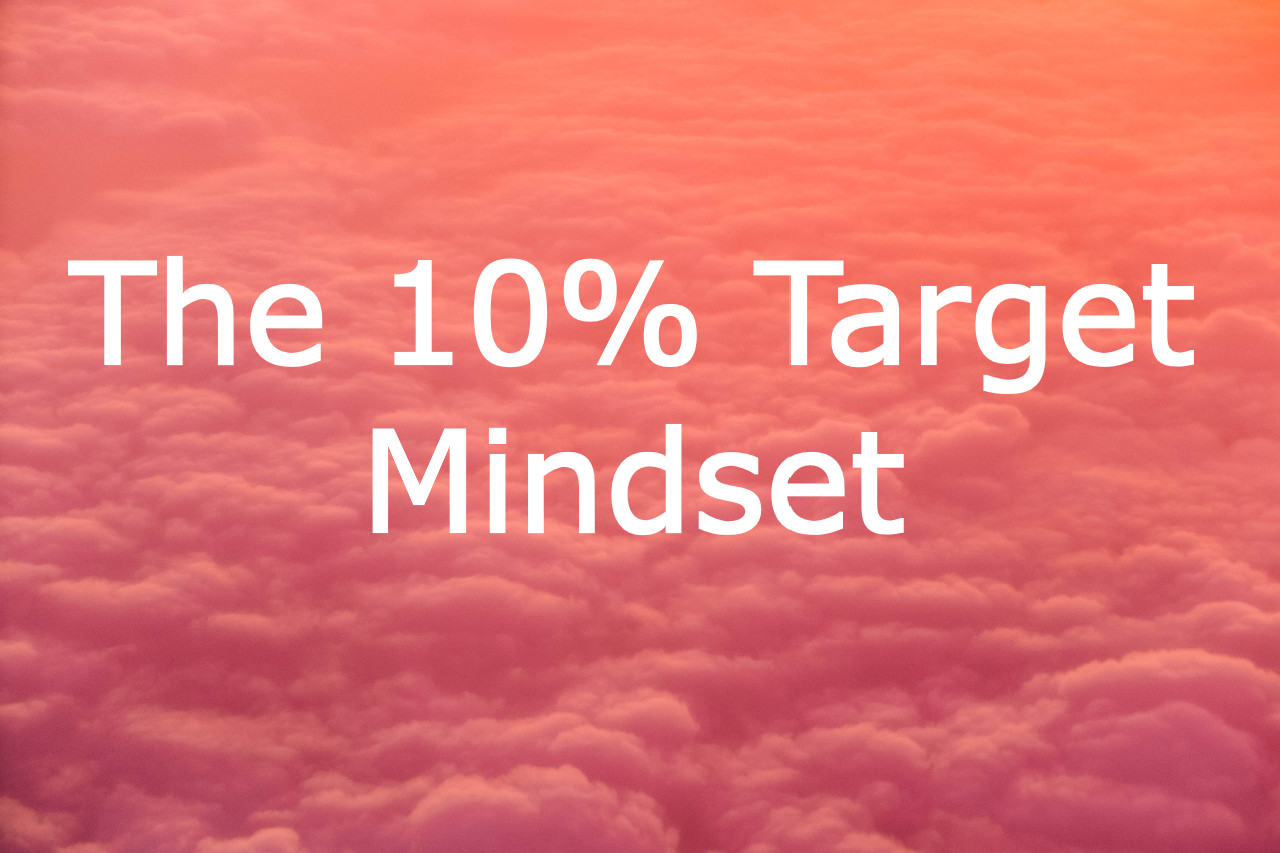 The 10% Target Mindset – Stuart Daniels Hypnotherapy